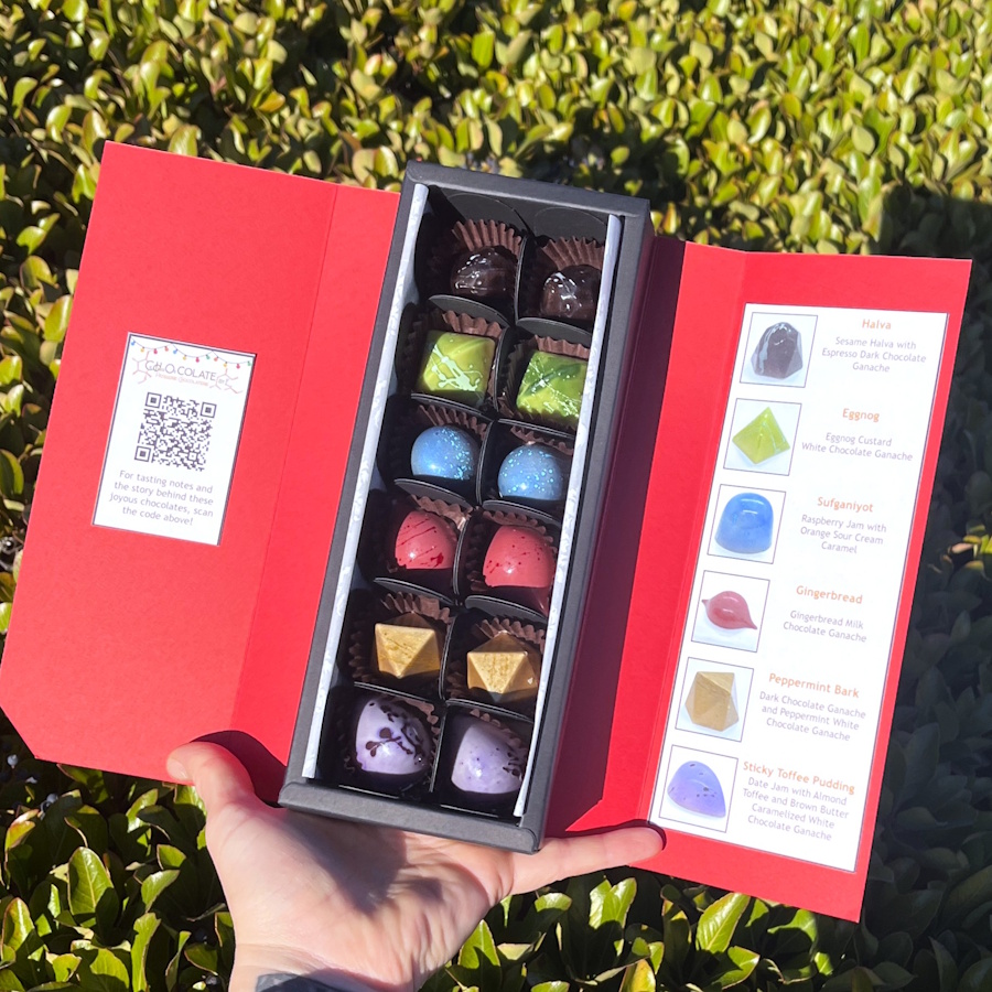 Medium Chocolate Box - CHOCOLATE by E